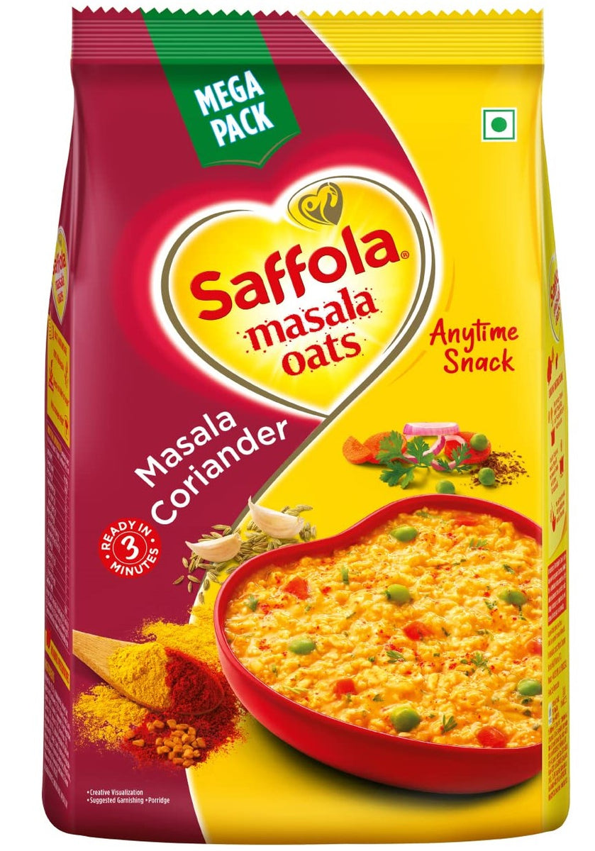 Saffola Masala Oats Masala Coriander| sainathsgrocery